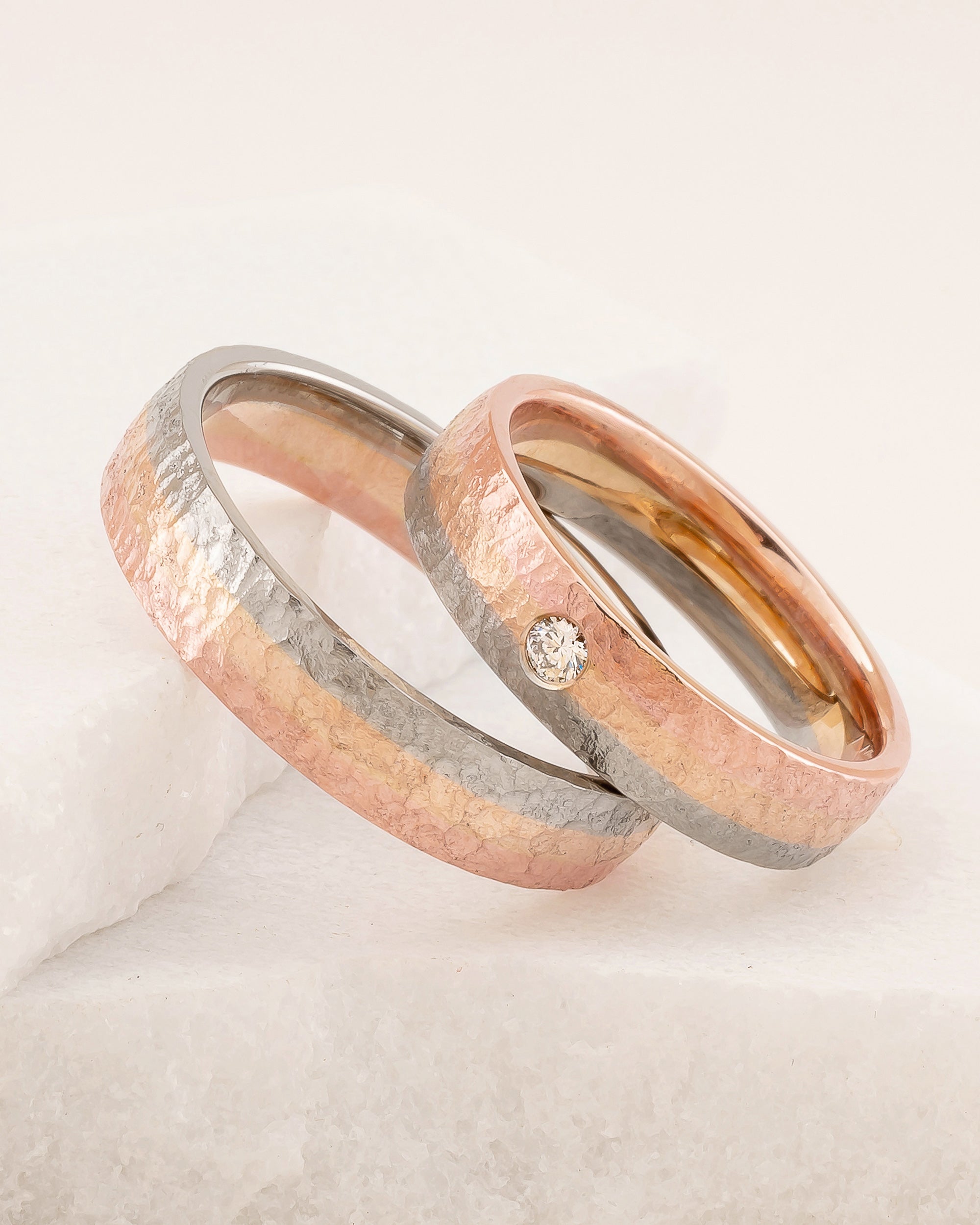 Tricolor wedding rings & wedding rings | Wedding ring specialist No.1