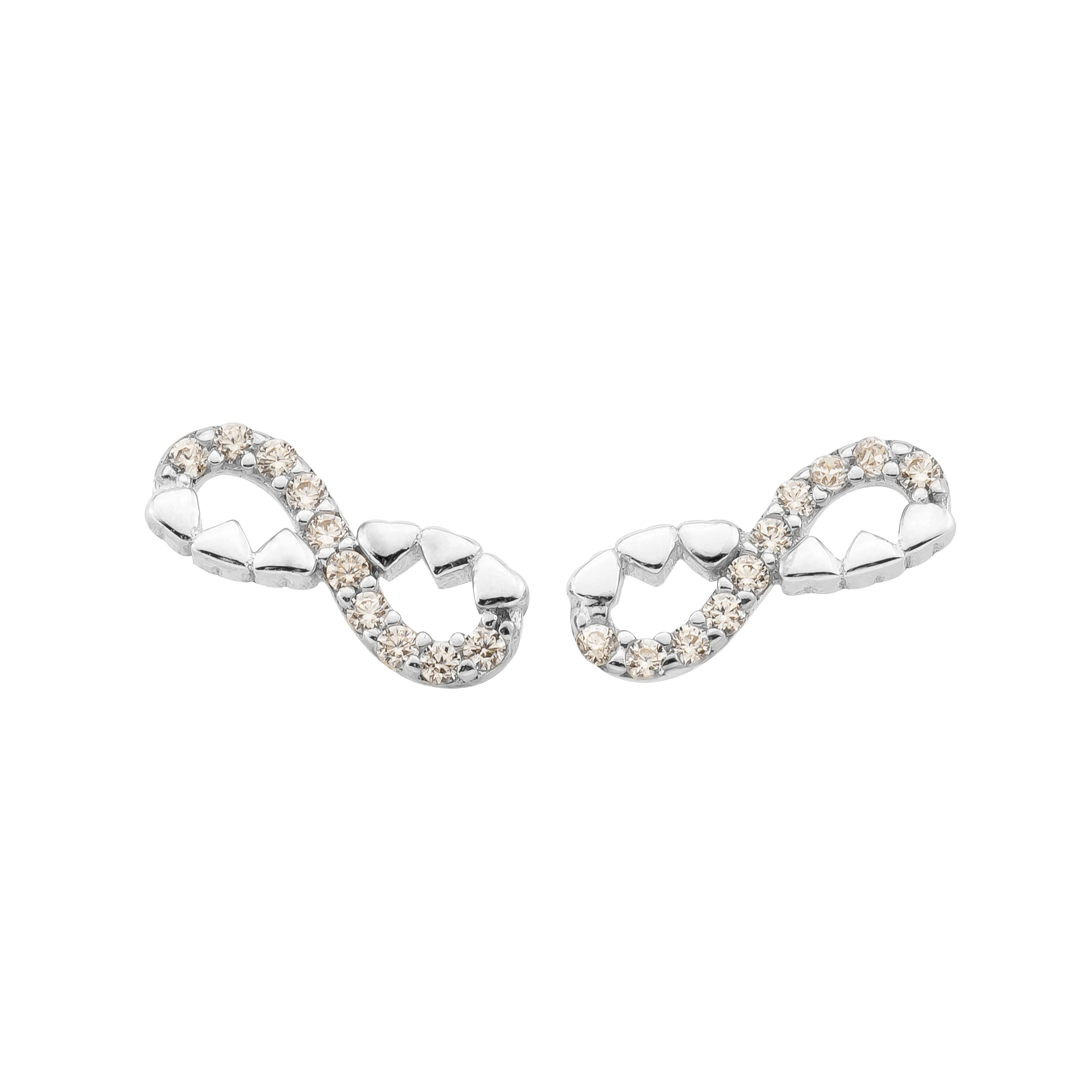 Infinity Meredith Stud Earrings – Feichtinger-shop.com